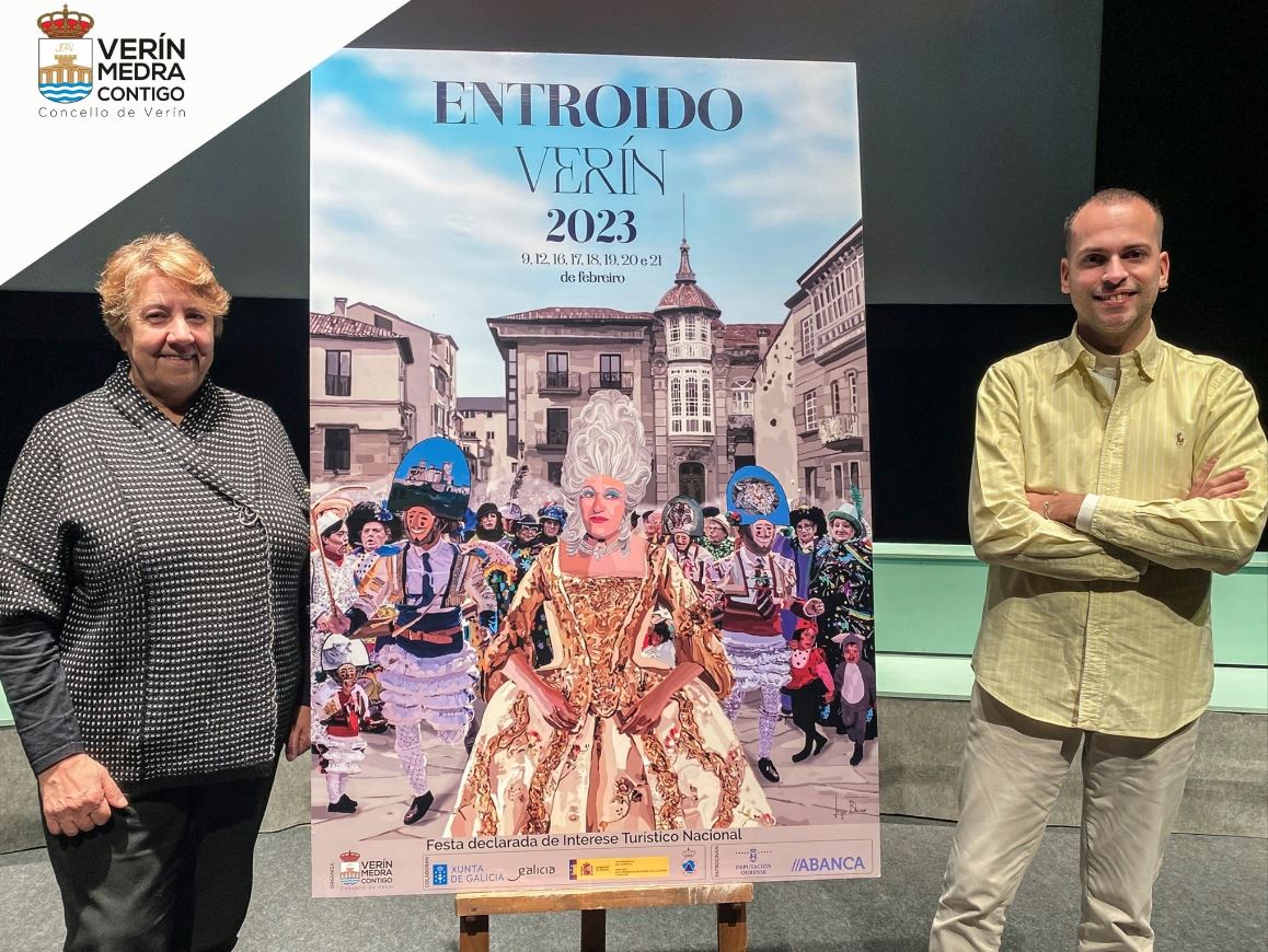 El Entroido de Verín muestra su imagen oficial, obra de Iago Blanco de ...