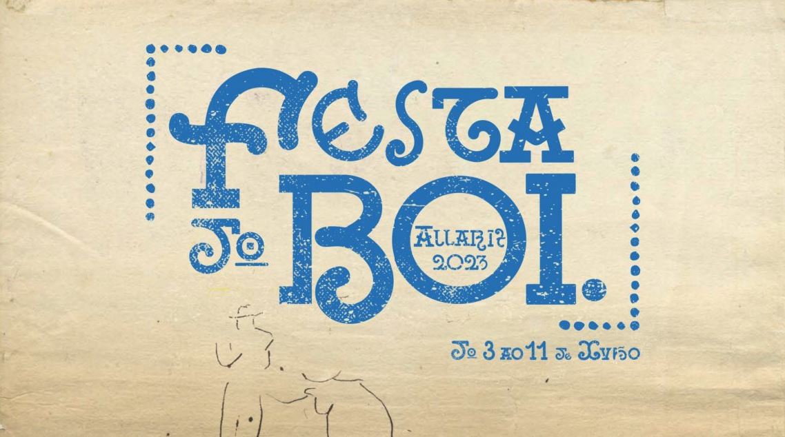 Programa de la Festa Do Boi 2023 en Allariz